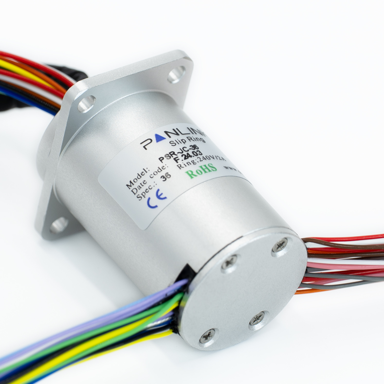 Lightweight Military Slip Ring Manufacturers IP54 With Signal Handling ...