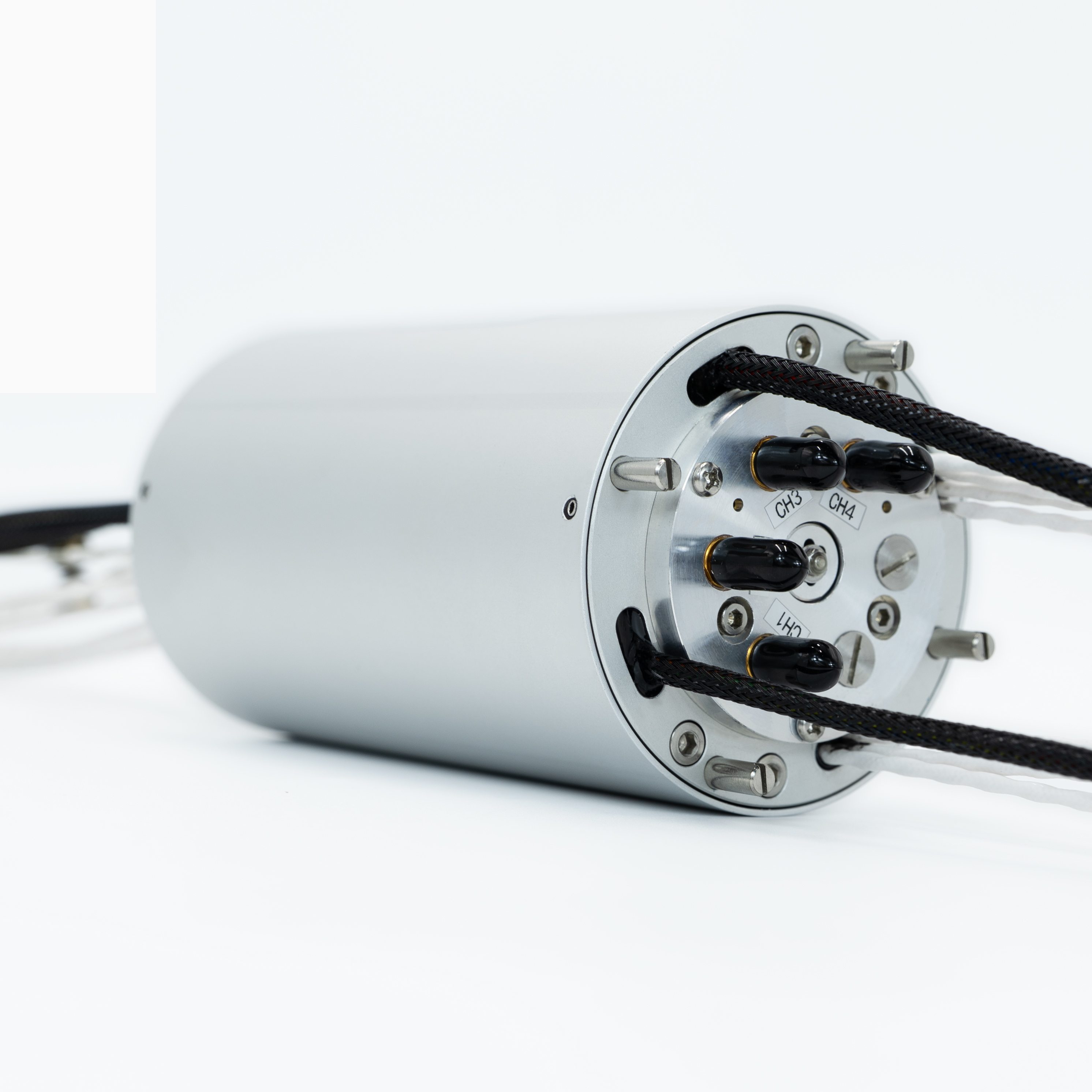 Multi Circuit Through Bore Slip Ring For Military Devices / Radar ...